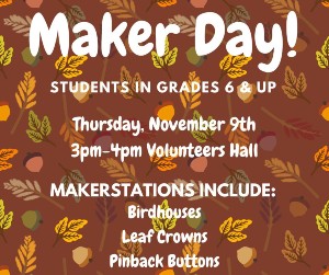 Maker Day! | Harvard Public Library